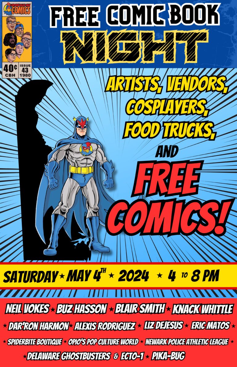 Free Comic Book Day – May 2024 – Newark PAL – Newark, Delaware